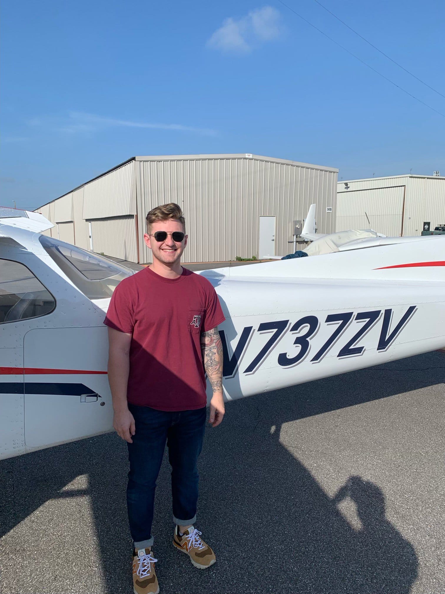 Congratulations Travis! – JAXAERO Flight School
